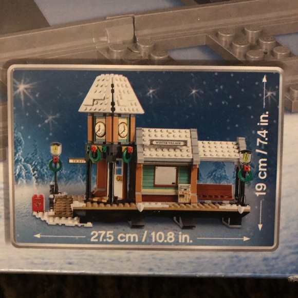 Lego | Holiday | Lego Creator Expert Winter Village Station 259 ...